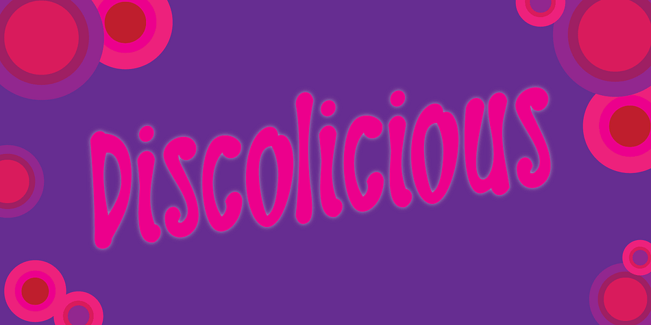 Discolicious Font | Fontspring