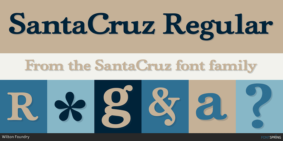 SantaCruz Font