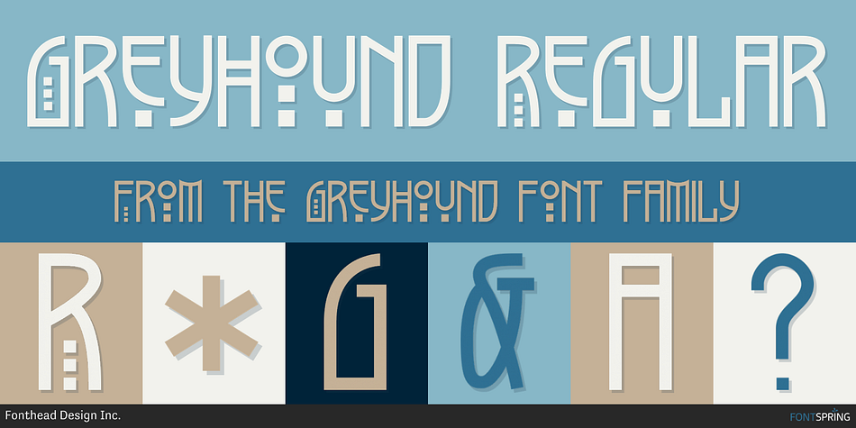 Greyhound Font