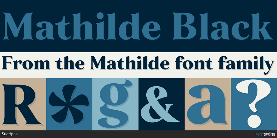Mathilde Black Font