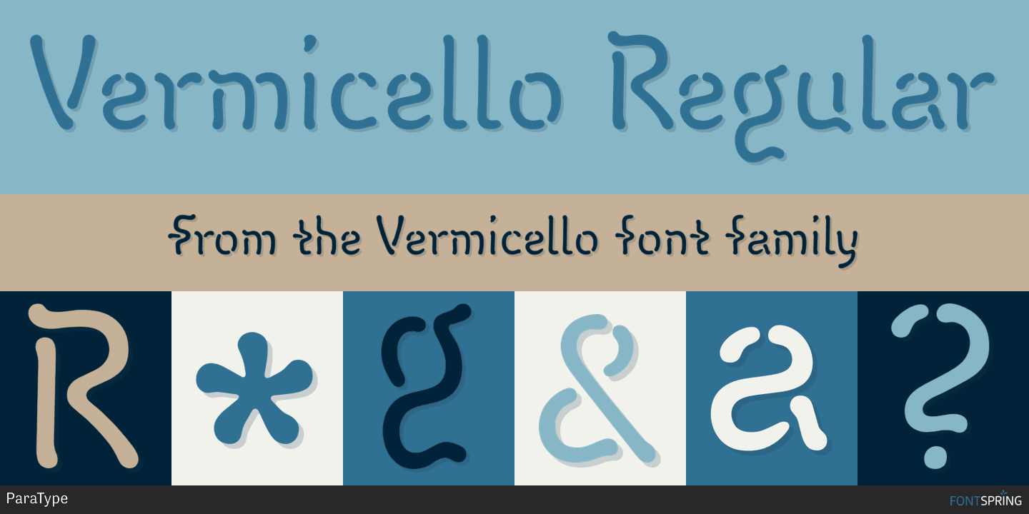 Vermicello Font