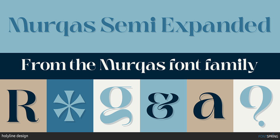 Murqas Semi Expanded Font