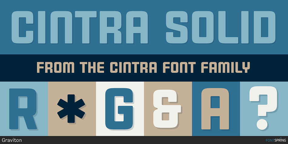 Cintra Solid Font