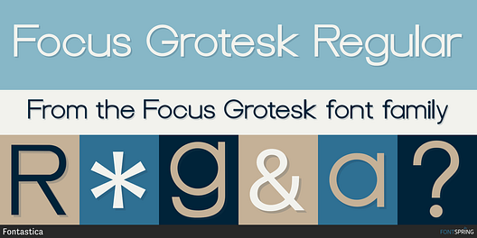 Fonts similar to Focus Grotesk