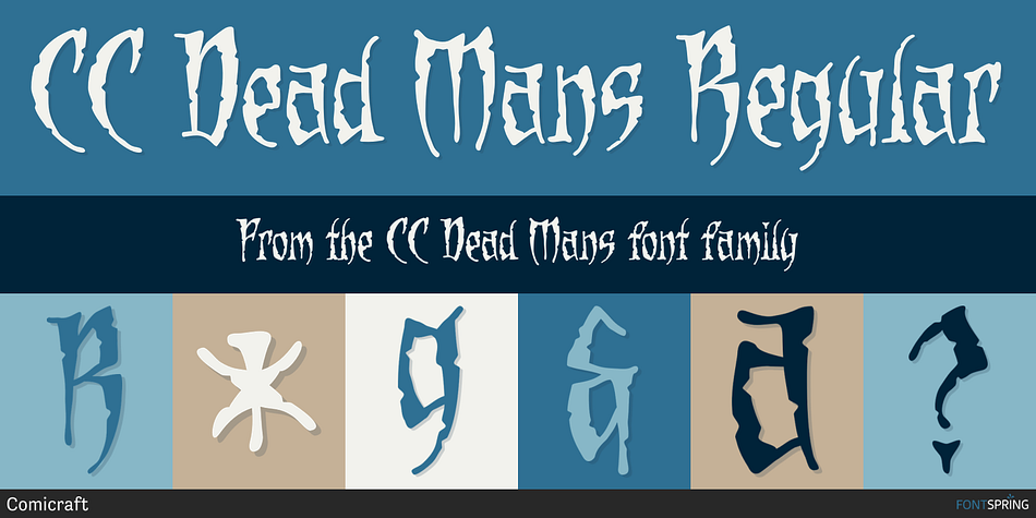 CC Dead Mans Regular Font