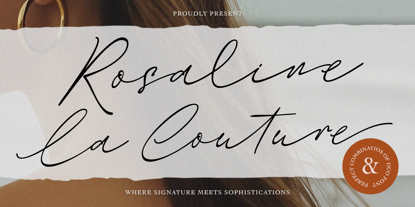 Rosaline La Couture Font