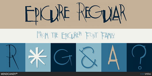 Fonts similar to Epicure™