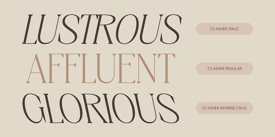 CS Asher Font