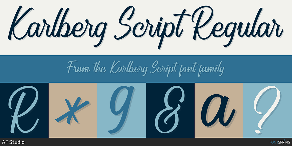 Karlberg Script Regular Font