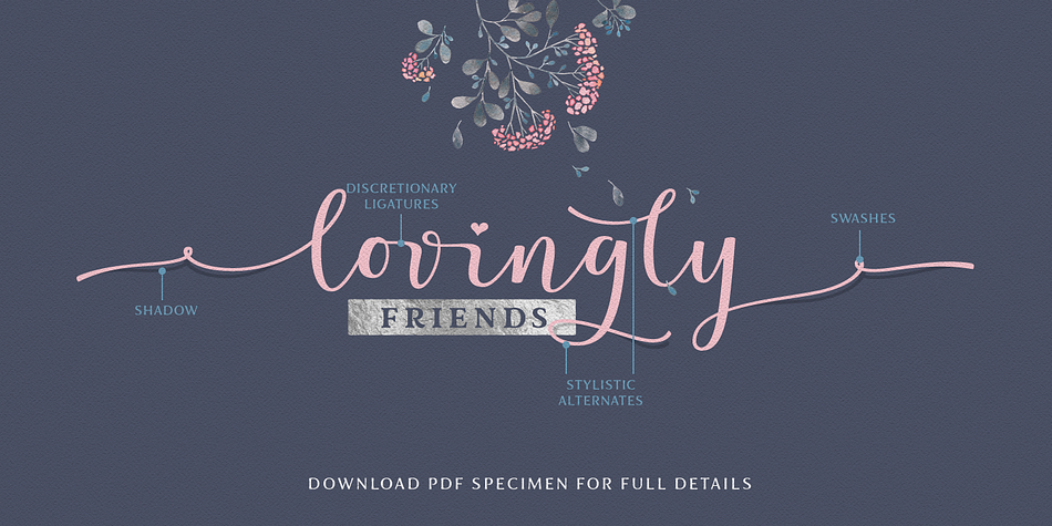 Lovingly Friends Font