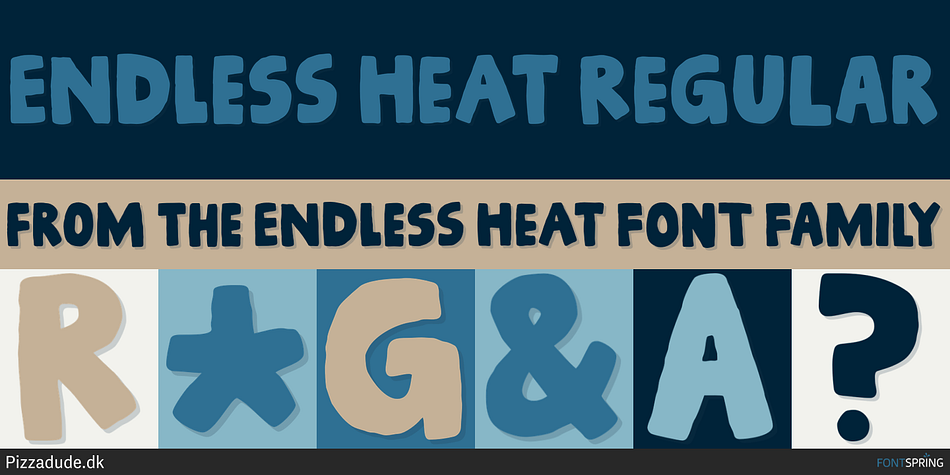 Endless Heat Regular Font