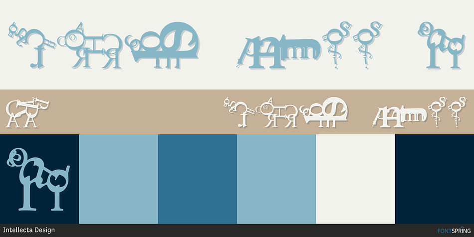 ABC ZOO Regular Font
