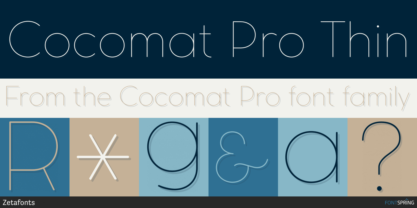 Fonts similar to Cocomat Pro