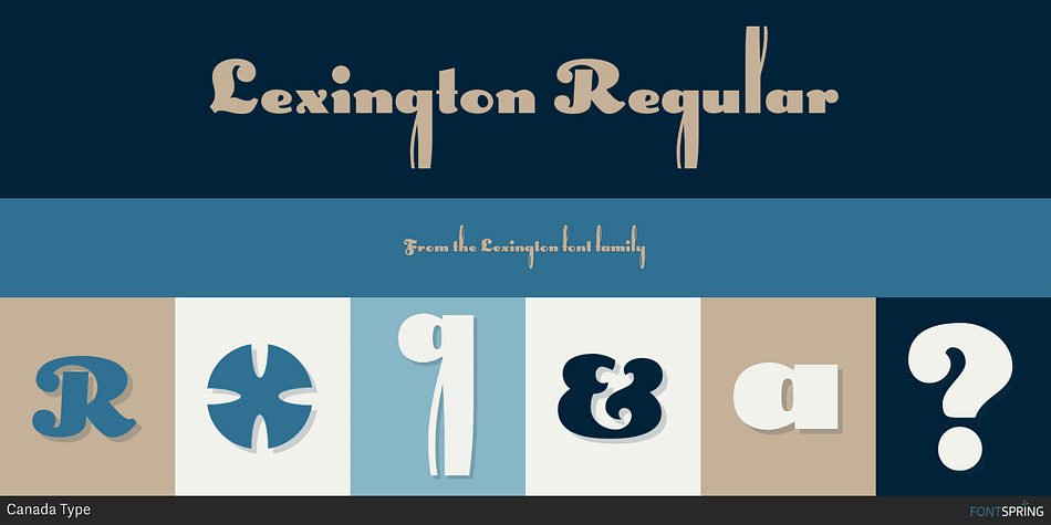 Lexington Font
