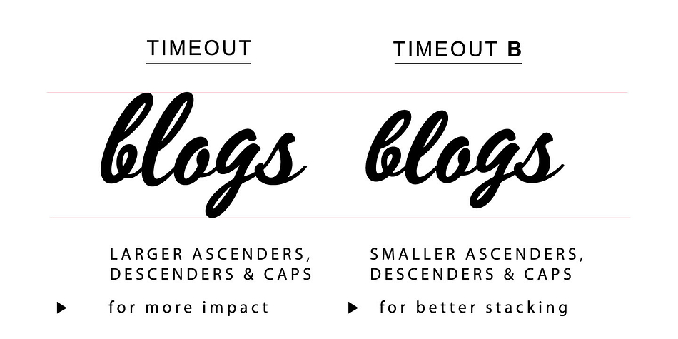 Timeout Font