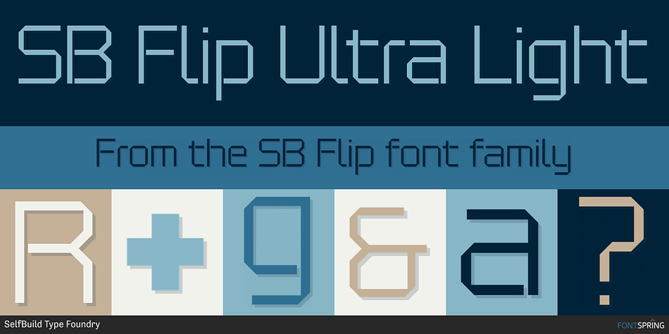 SB Flip Font