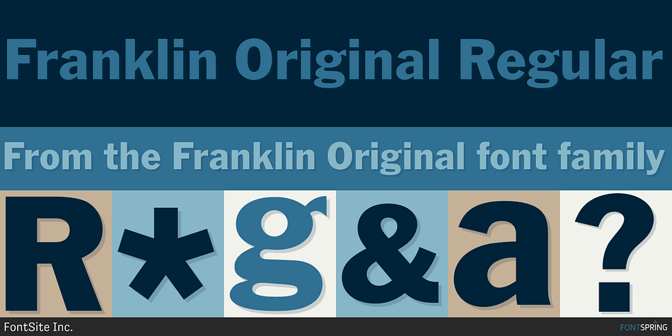 Franklin Original Font