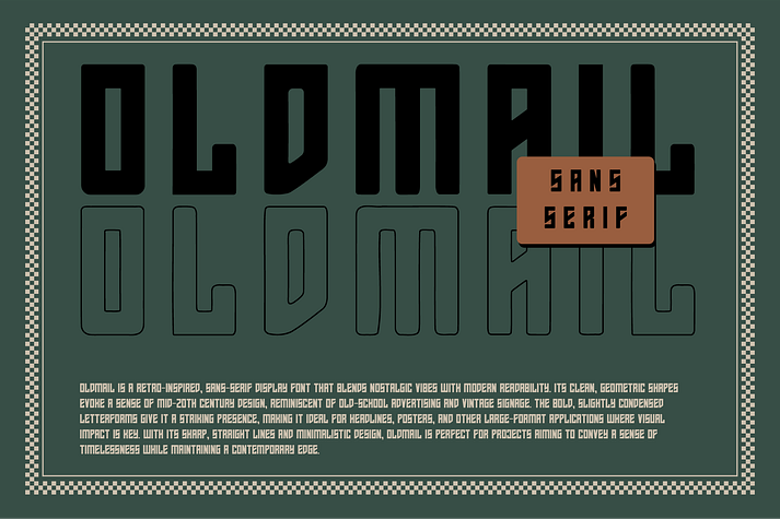 OLDMAIL Font
