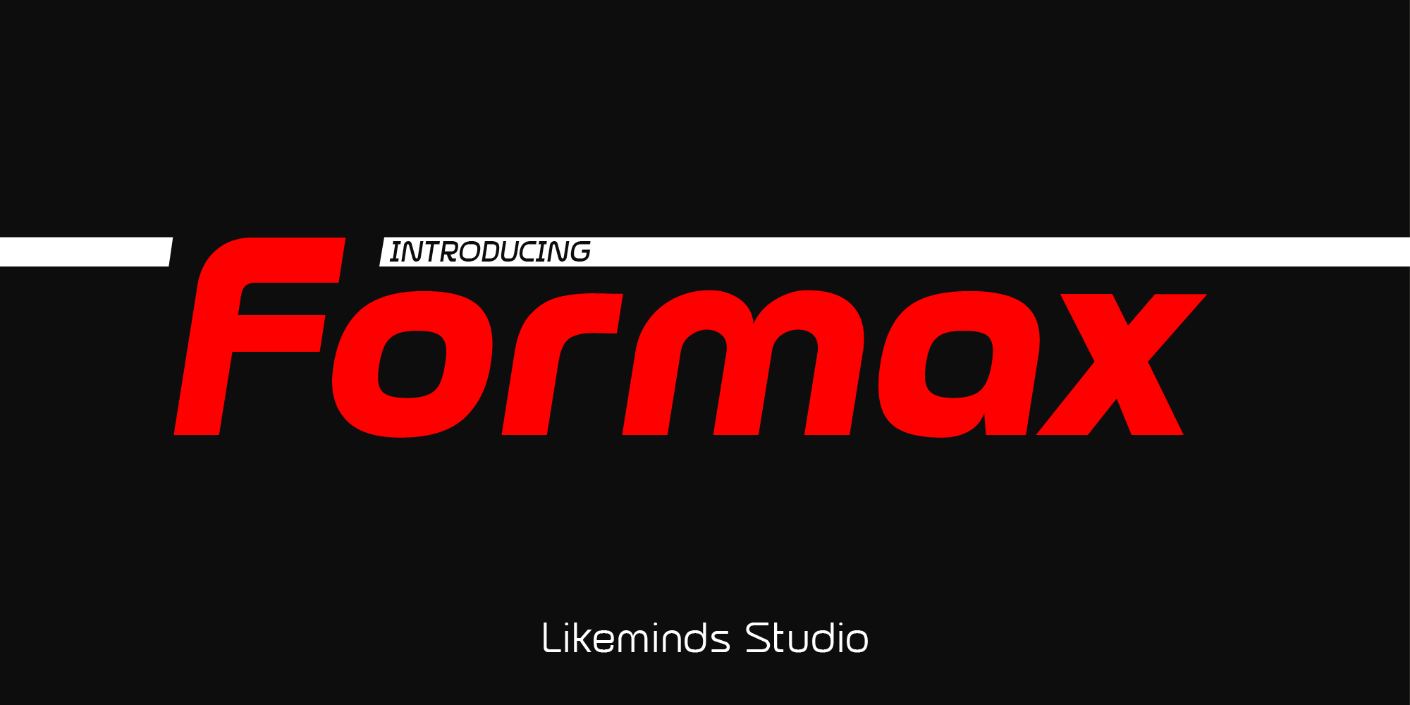 Formax Font
