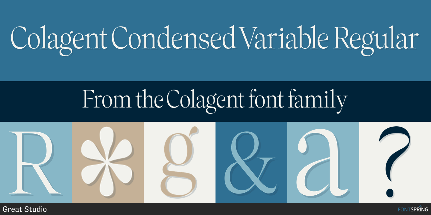 Colagent Font