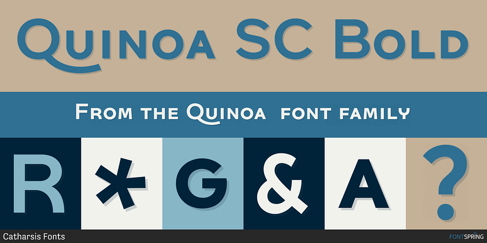 Quinoa Regular + Bold Font