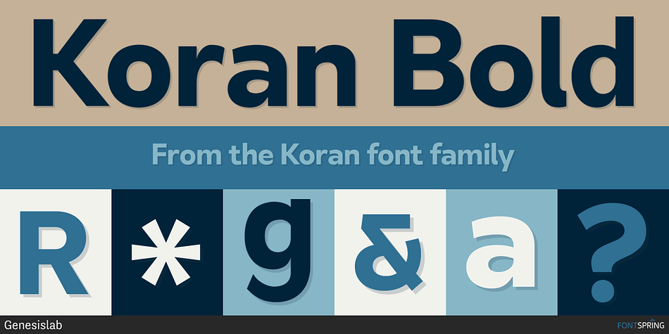 Koran Bold Font