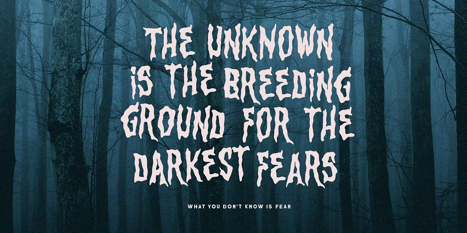 Horror Fables Font