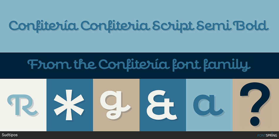 Confitería Semi Bold + Dingbats Font