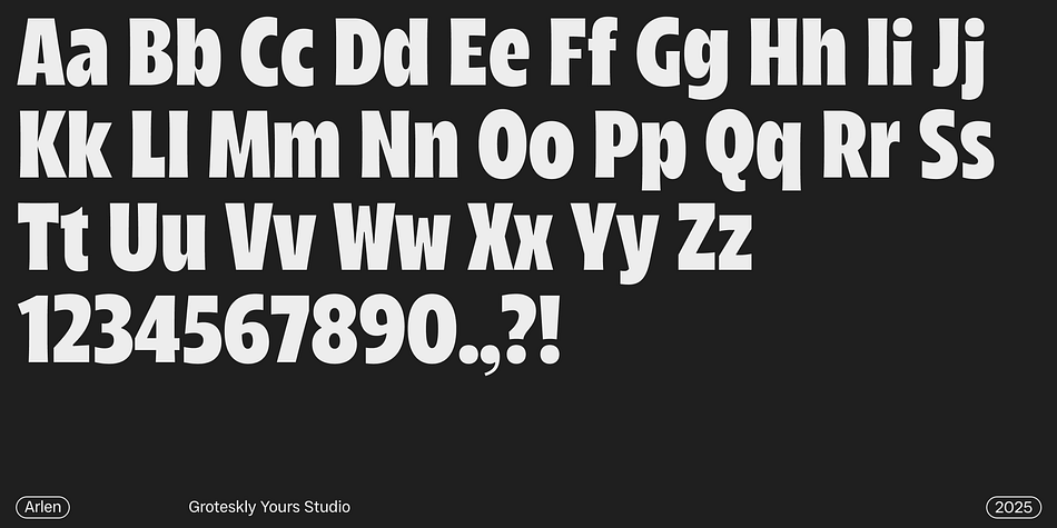 Arlen Font