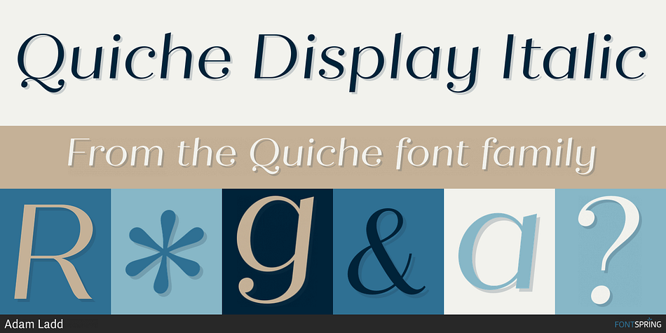 Quiche Display Font