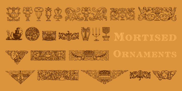 Mortised Font
