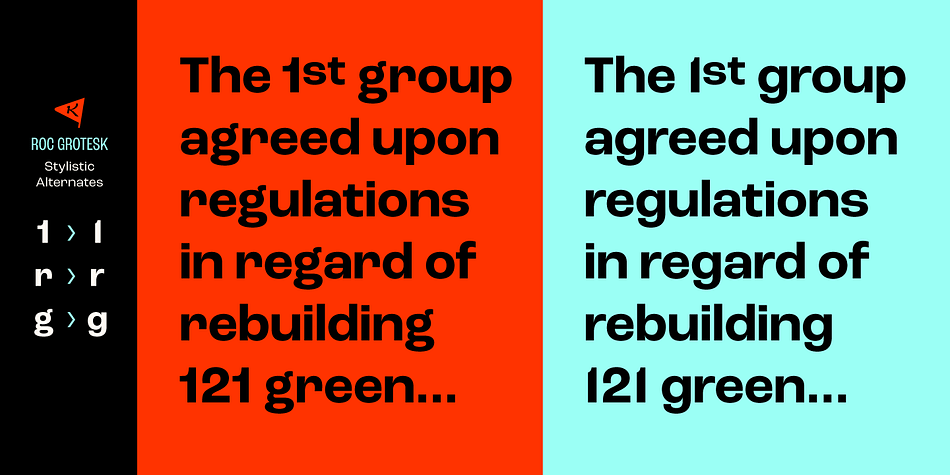 Roc Grotesk Font