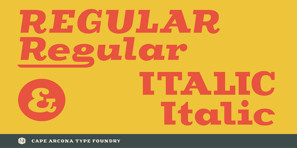 CA CapeRock Font | Fontspring