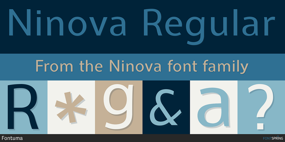 Ninova Regular Font