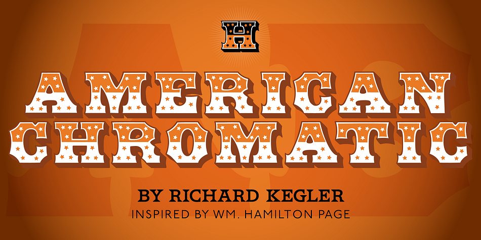 HWT American Chromatic Font