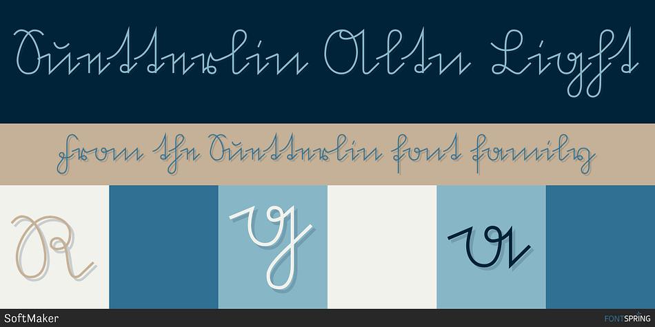 Suetterlin Font | Fontspring