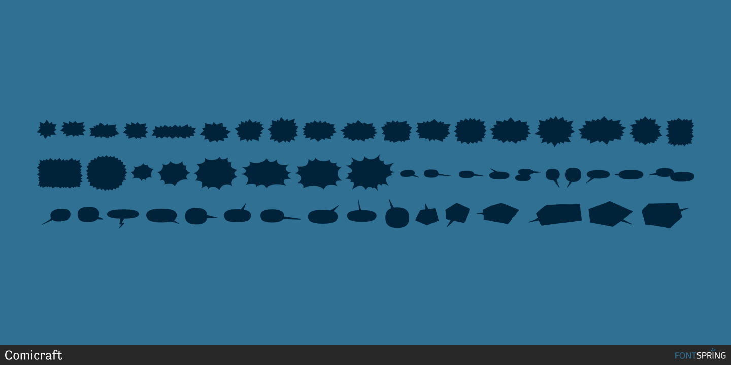 Comicraft Outburst Font