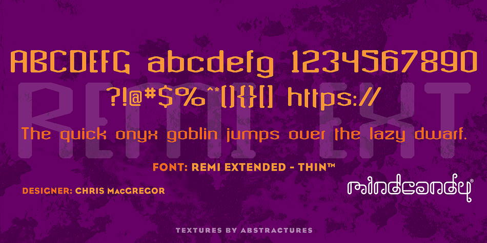Remi Extended™ Font Family by MINDCANDY - Fontspring