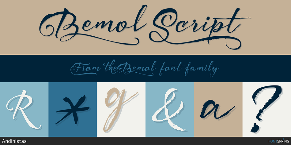 Bemol Script Font