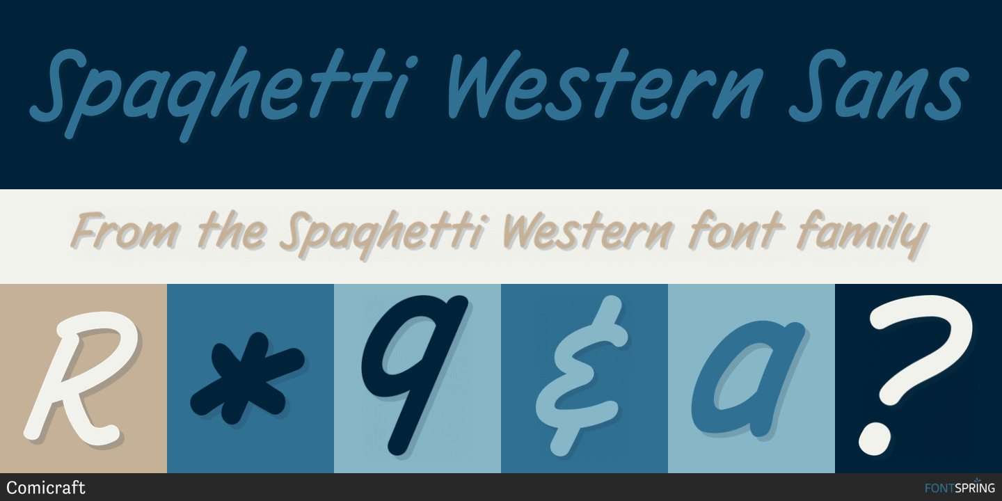 Fonts similar to Spaghetti Western