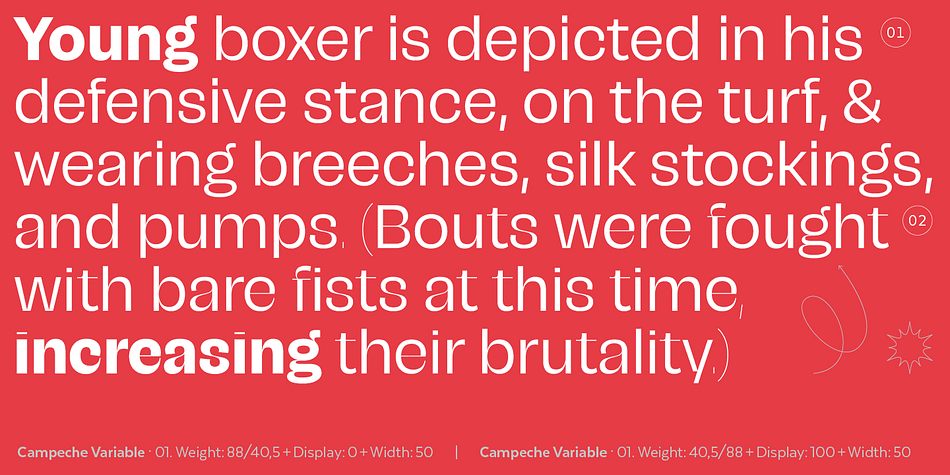 Campeche Variable Font