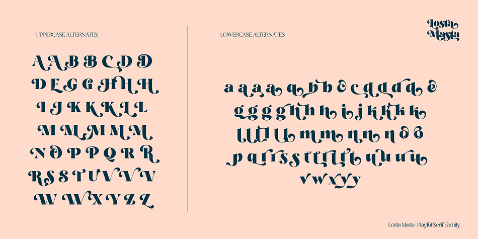 Losta Masta Font